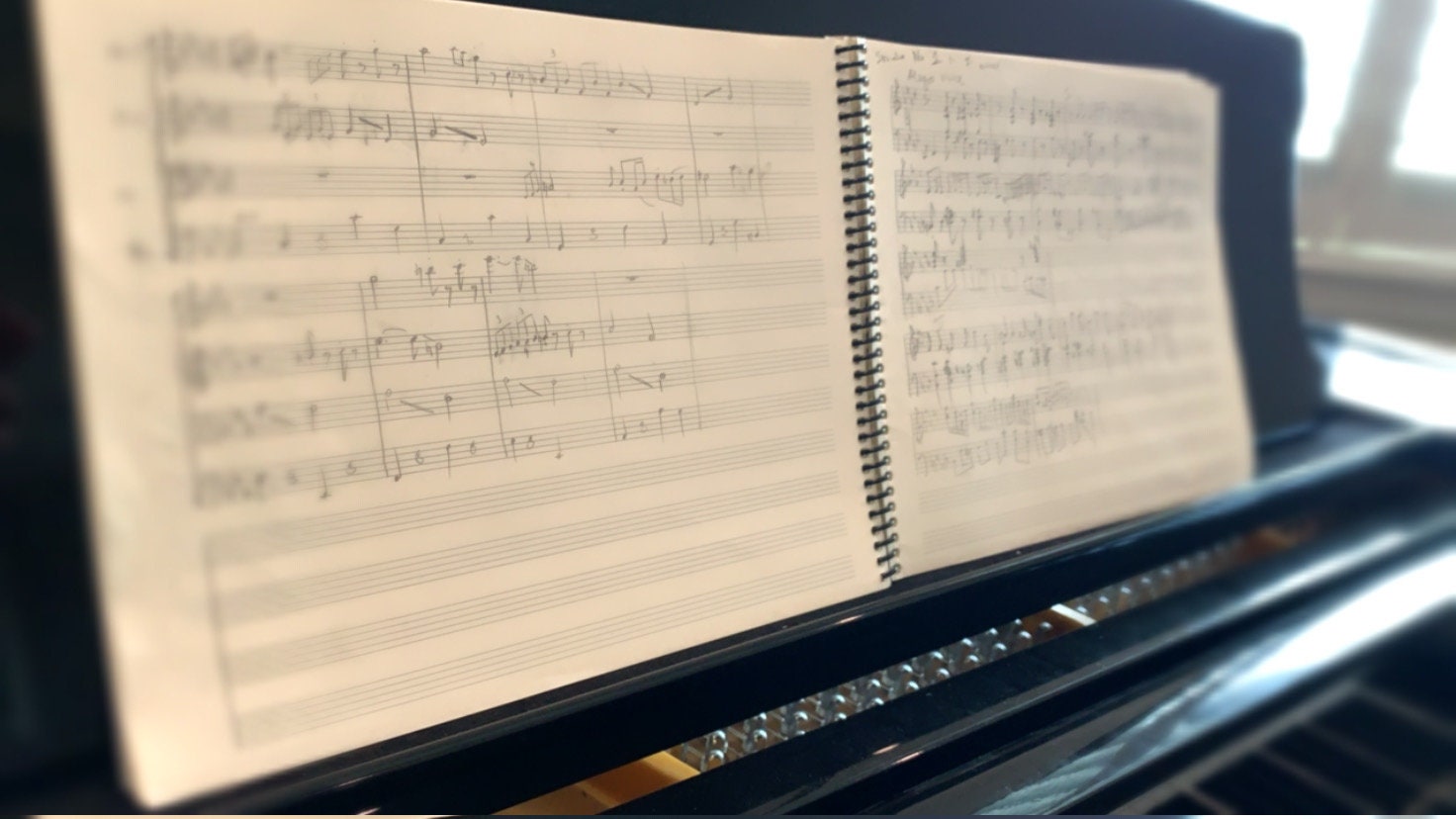 Music Notation Book: Landscape Orientation - Etsy