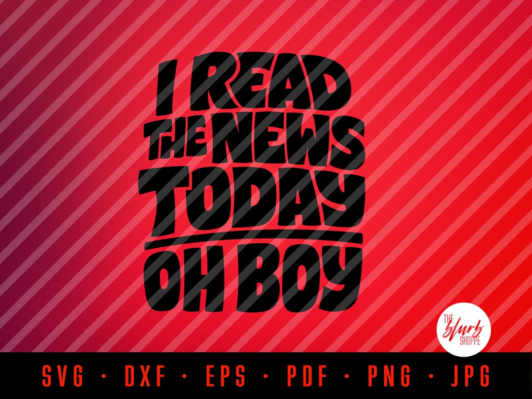 I Read the News Today | Hand-lettered, Beatles Lyrics|| Cut and ...