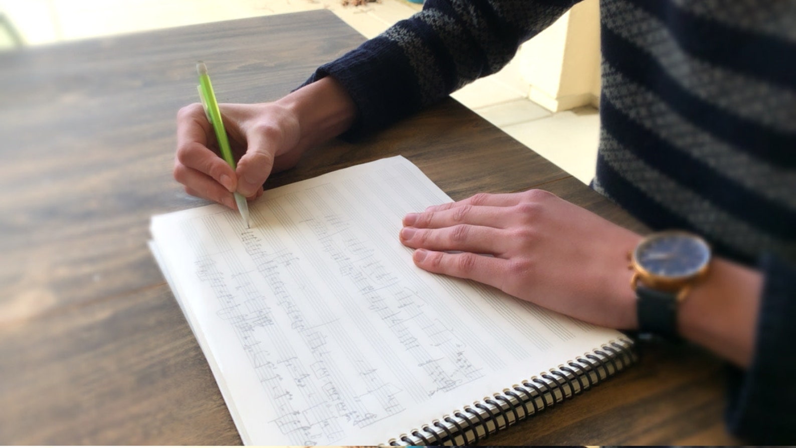 Music Notation Book: Landscape Orientation - Etsy