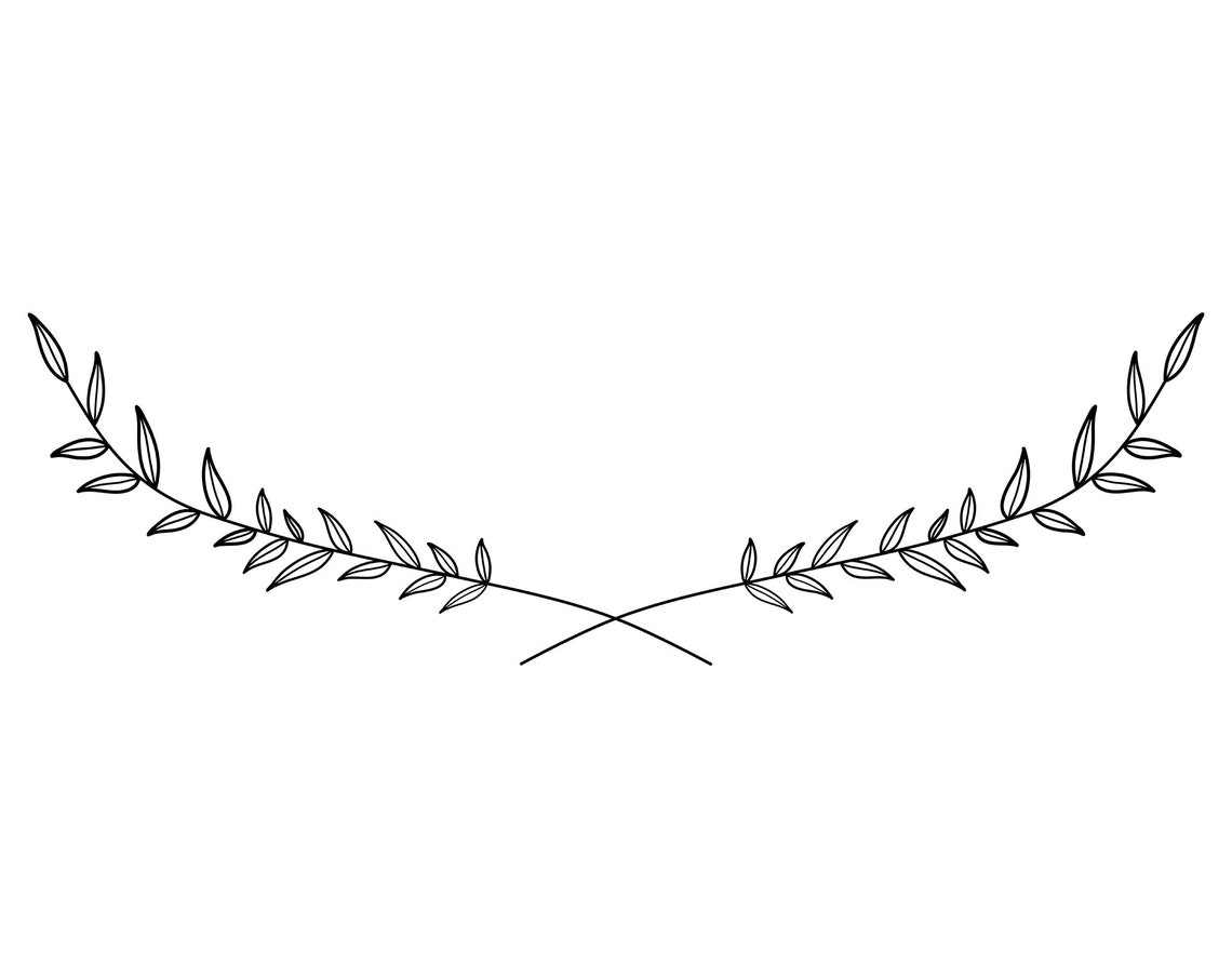 Floral Header 3 SVG - Etsy