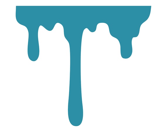 Paint Drip SVG - Etsy