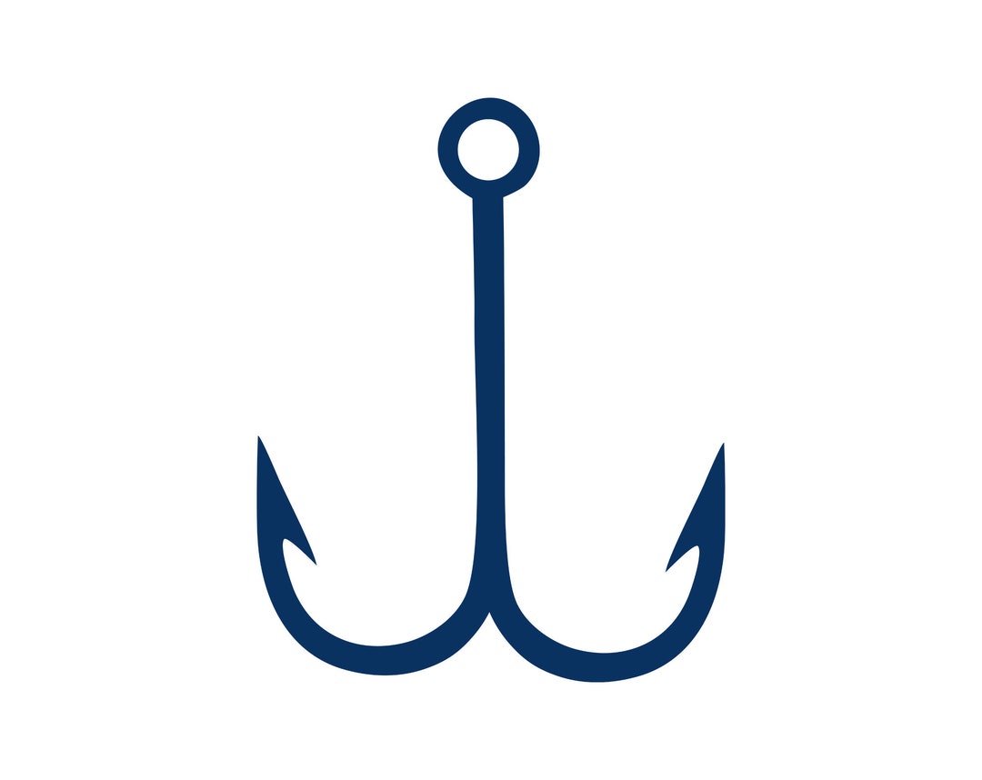 Fishing Hook SVG - Etsy