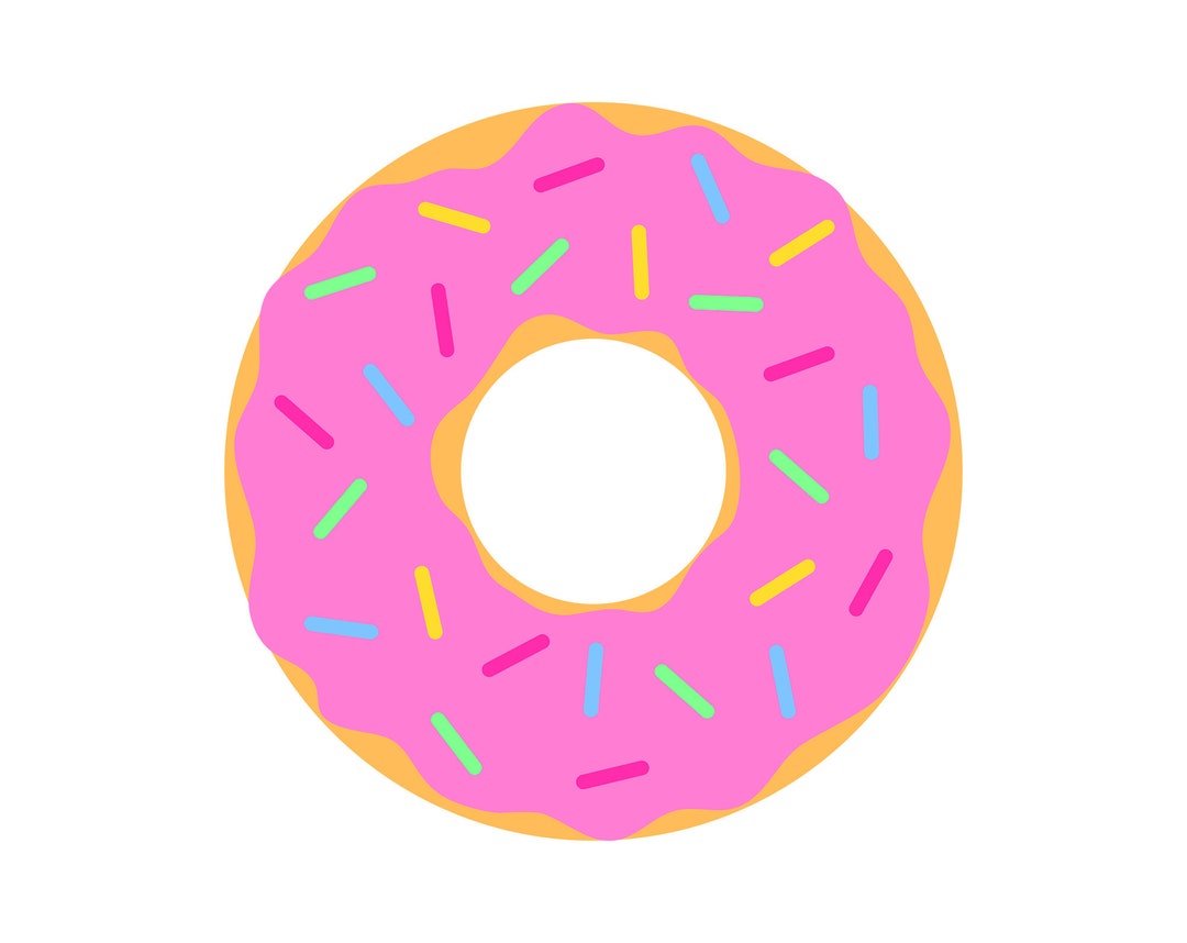 Donut SVG - Etsy