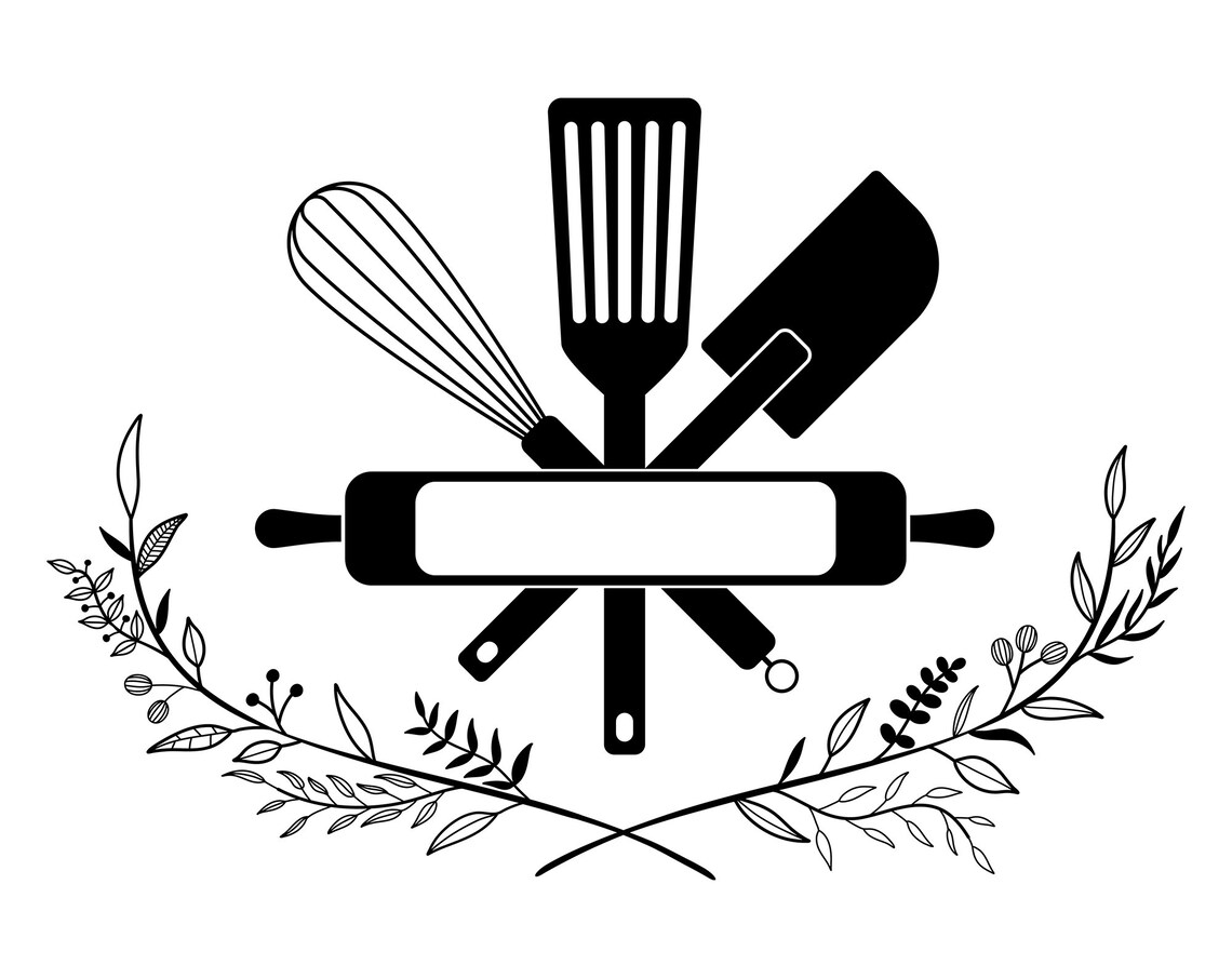 Kitchen Monogram SVG | Etsy