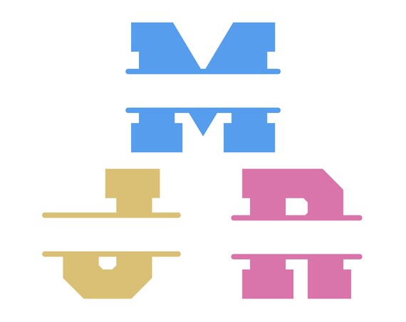 Sport Alphabet Monogram SVG - Etsy