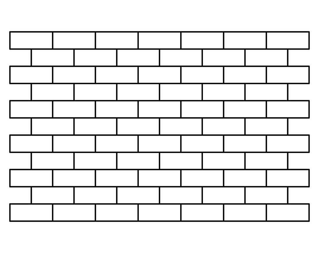 Brick Wall SVG - Etsy