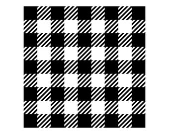 Buffalo Plaid Check Seamless Pattern SVG Vector File and PNG - Etsy