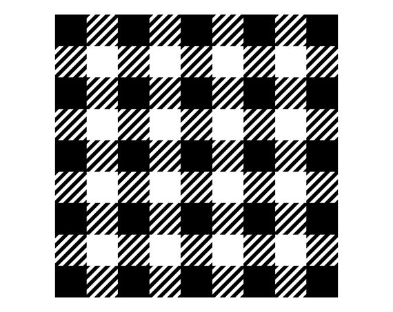 Buffalo Check Pattern SVG - Etsy