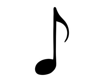 Musical Note SVG | Etsy