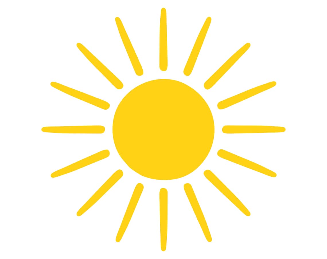 Sun SVG - Etsy