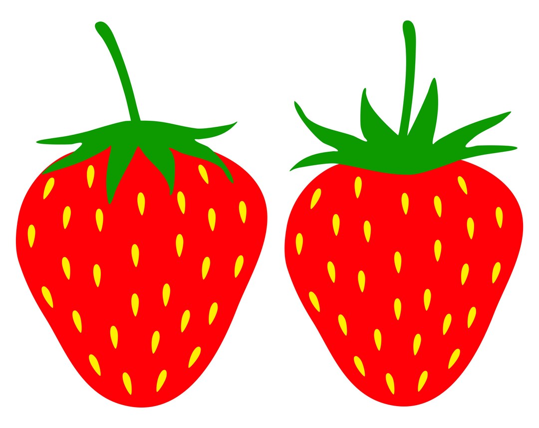 Strawberries SVG - Etsy