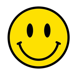 Smiley SVG - Etsy