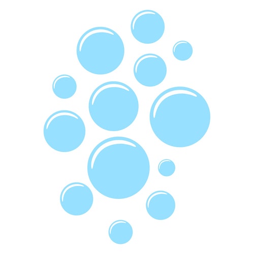 Bubbles Svg Bubbles Clip Art Bubble Svg Files for Cricut - Etsy