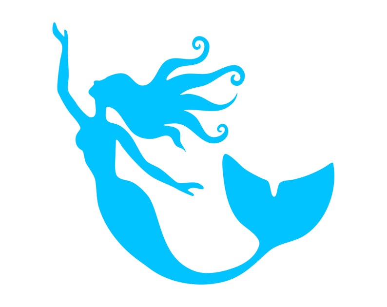 Mermaid SVG - Etsy