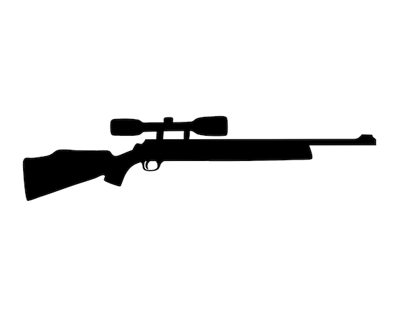 Hunting Rifle SVG | Etsy