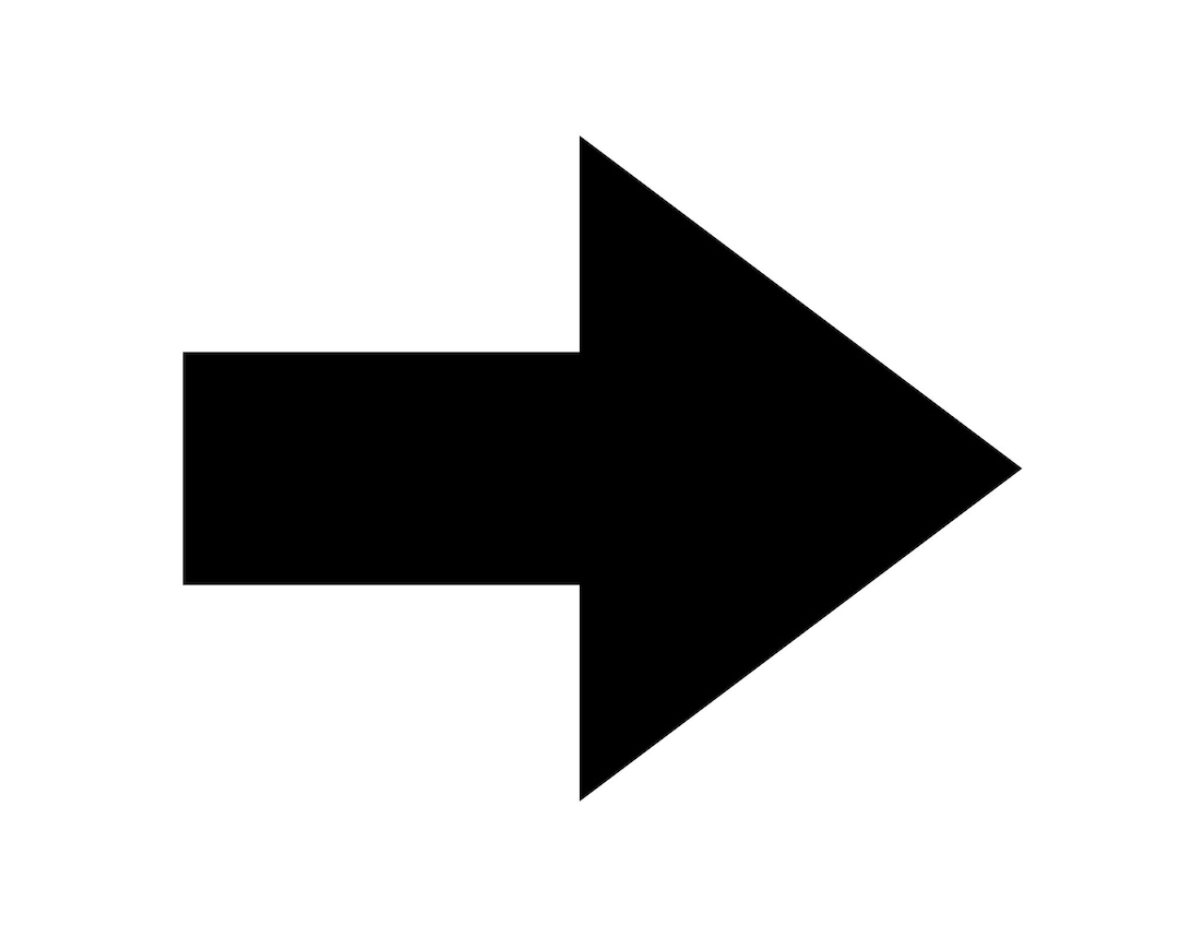 Simple Arrow SVG - Etsy