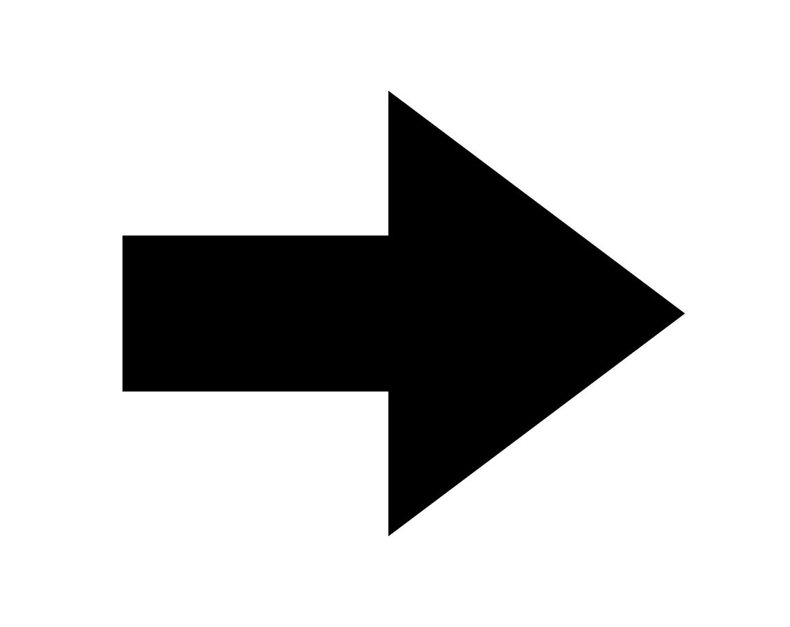 Simple Arrow SVG - Etsy