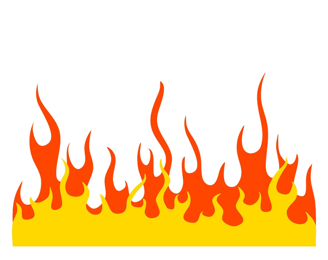 Flames SVG - Etsy