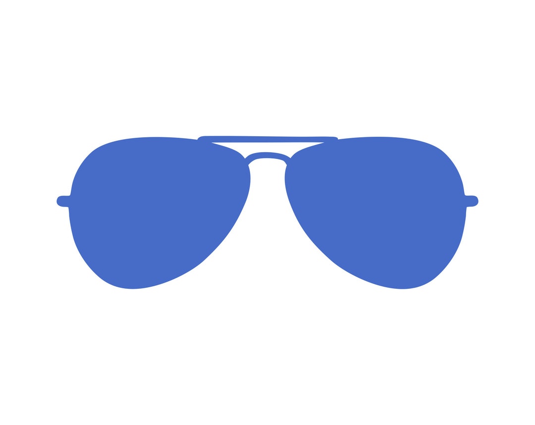 Aviator Sunglasses SVG - Etsy
