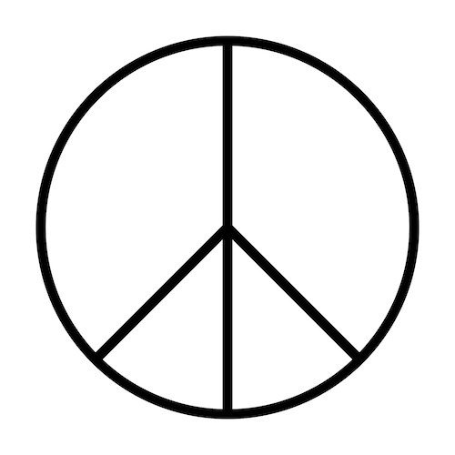 Peace Out SVG Peace Hand Sign SVG Instant Download / Vinyl & - Etsy