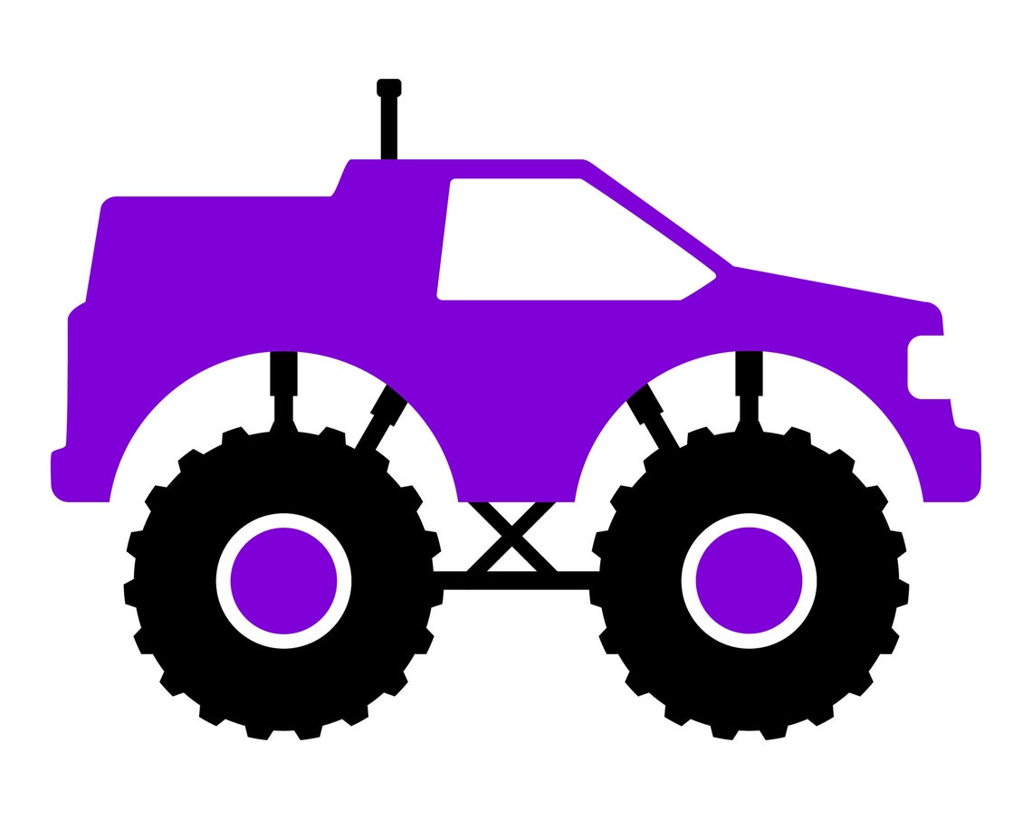Monster Truck SVG - Etsy