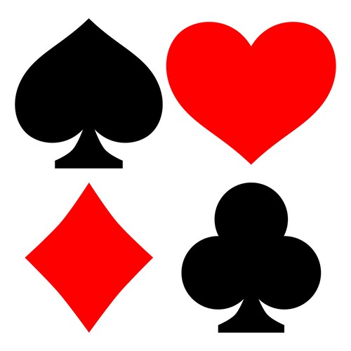 Cards Cut Svg Files SVG Print and Cut Playing Cards Card - Etsy UK