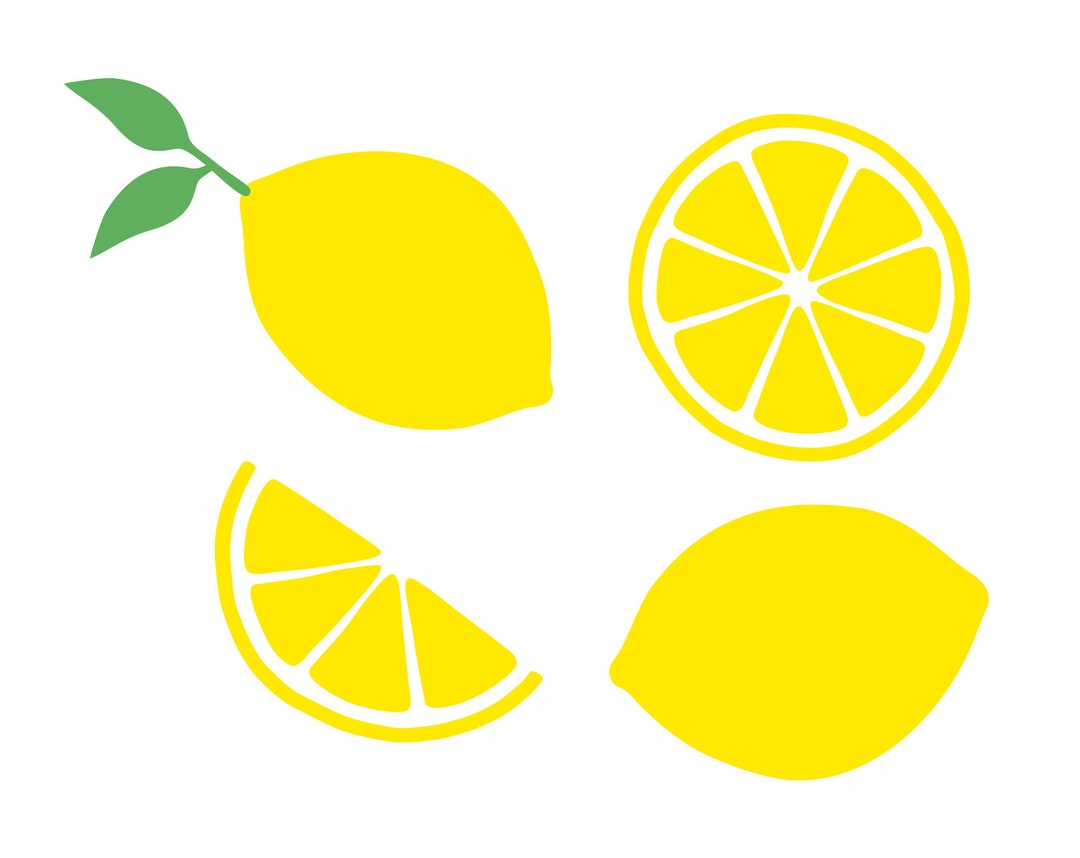 Lemon Bundle SVG - Etsy