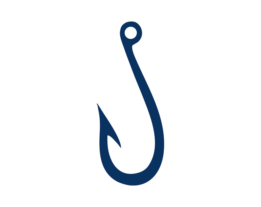 Fishing Hook SVG - Etsy