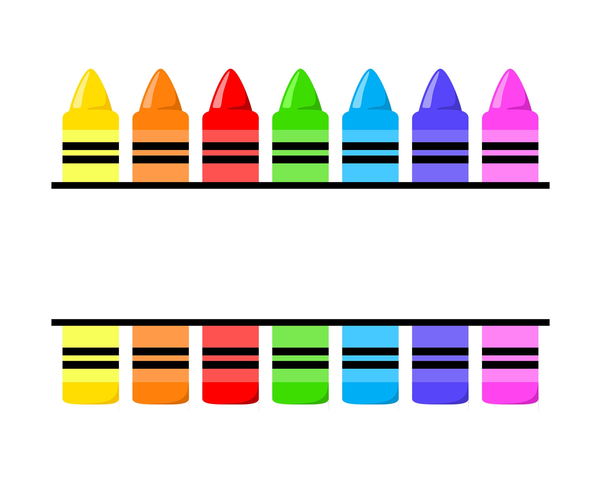 Crayon Monogram SVG - Etsy