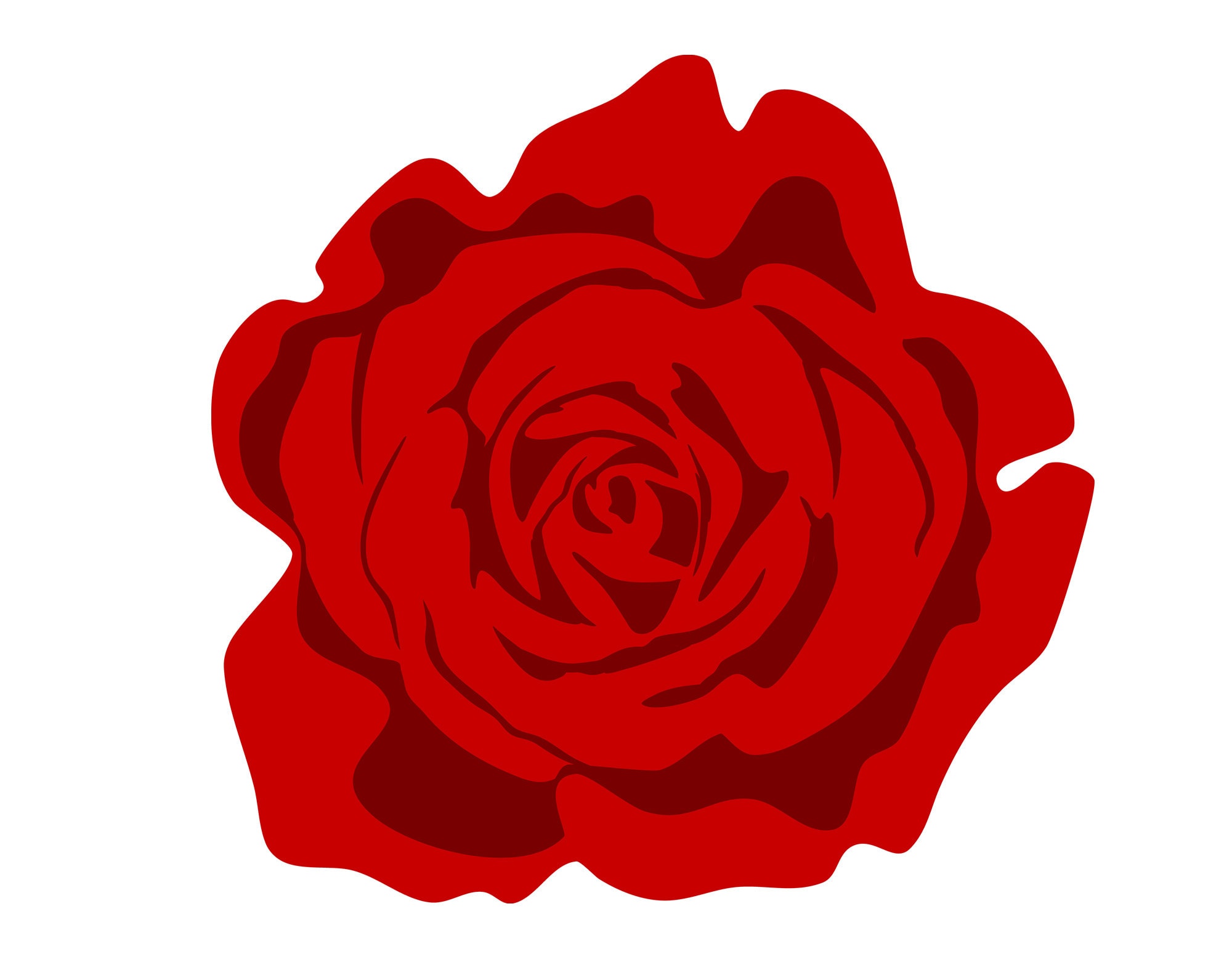 Rose SVG - Etsy