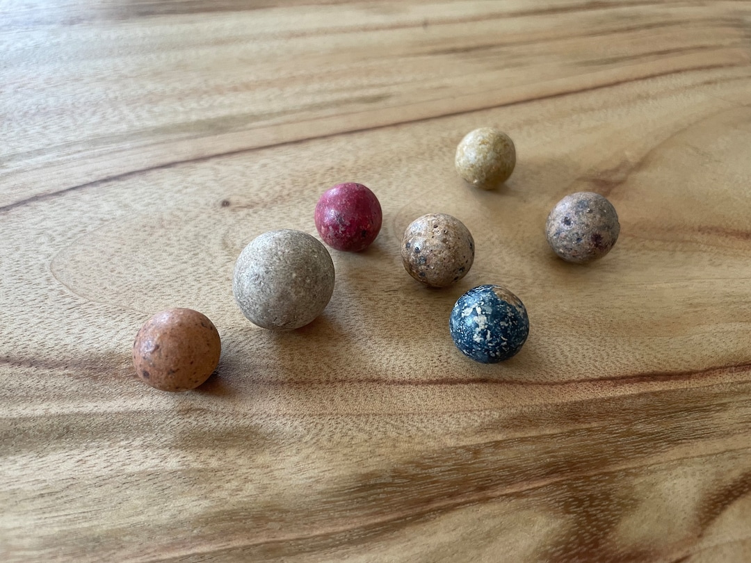 19th Century Bennington Marbles Antique Marbles Stone - Etsy