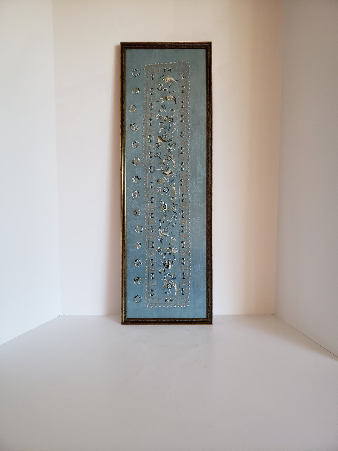 Antique Chinese Bird Embroidery - Etsy