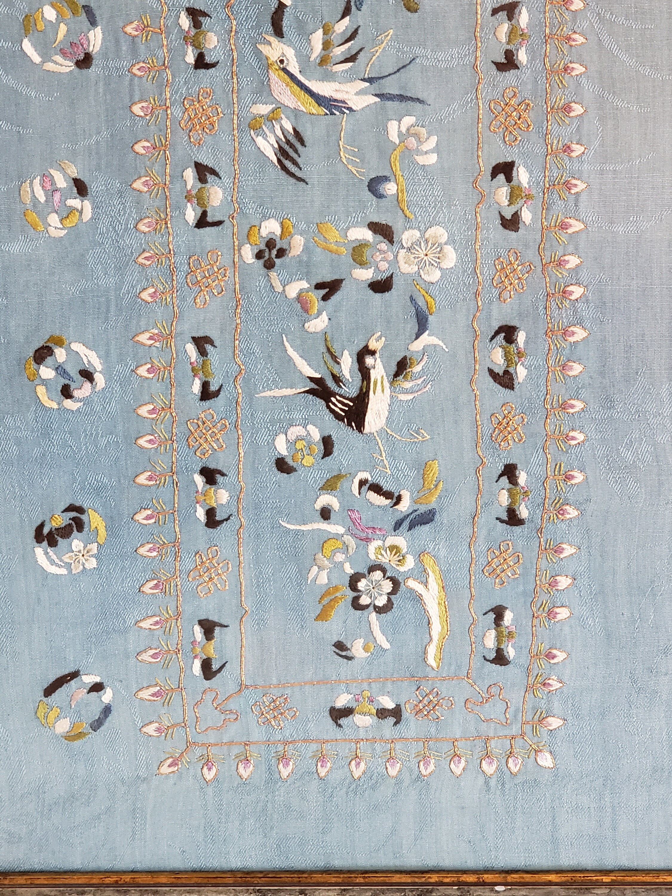 Antique Chinese Bird Embroidery - Etsy