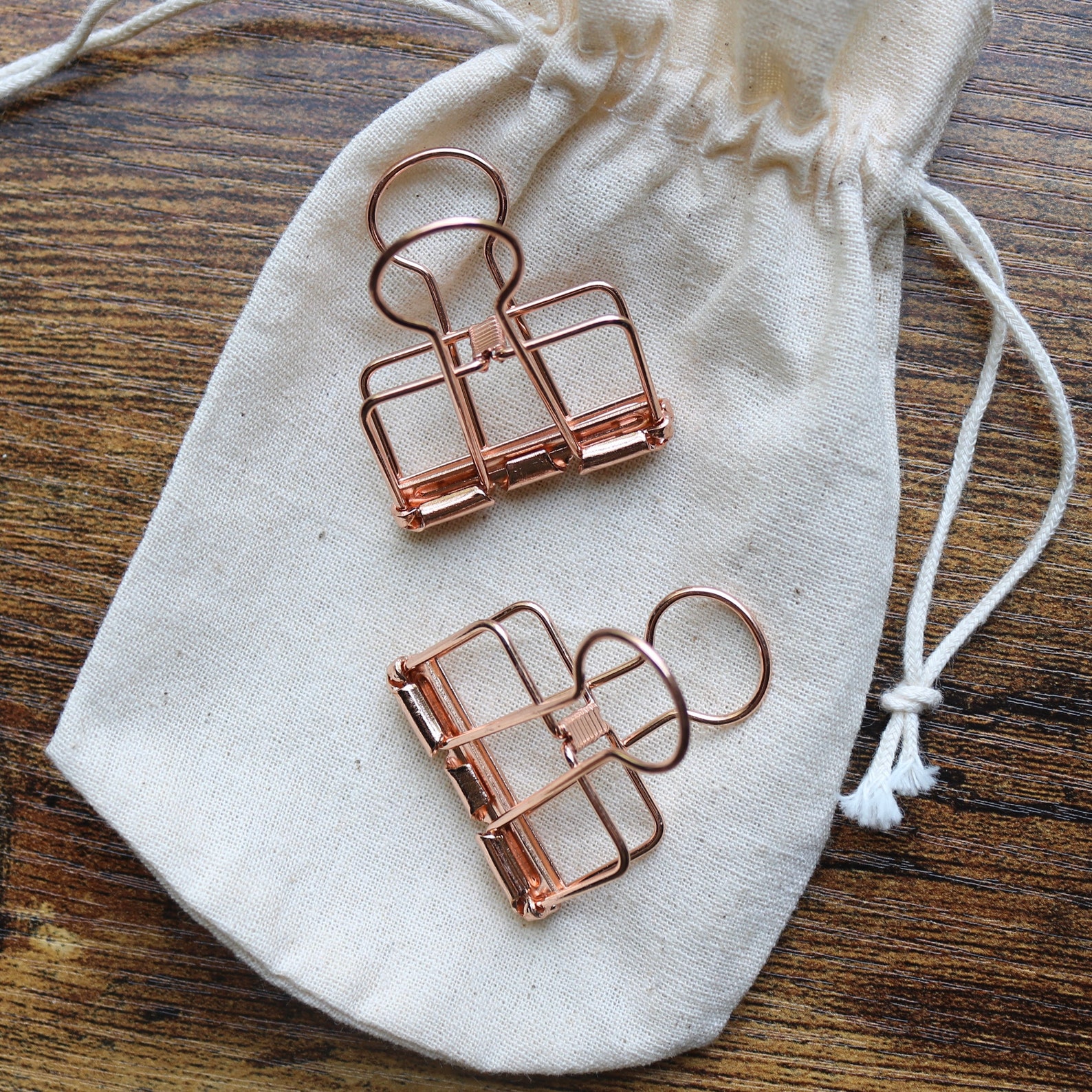 Journal Clips Rose Gold Wire Skeleton Book Mark Clips 2 - Etsy
