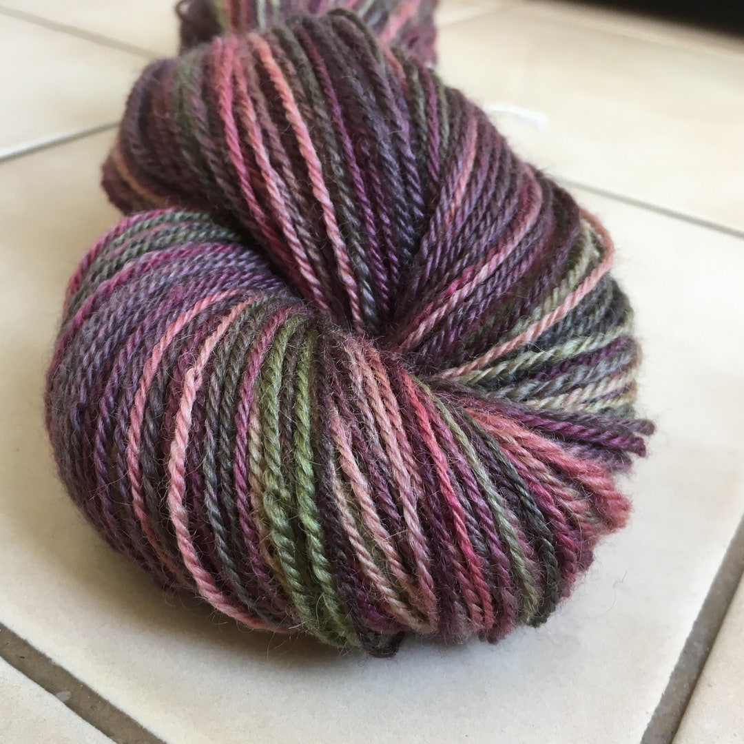 Rivers Edge: 262 Yards 3 Ply Fingering Weight BFL Handspun, Hand Dyed ...
