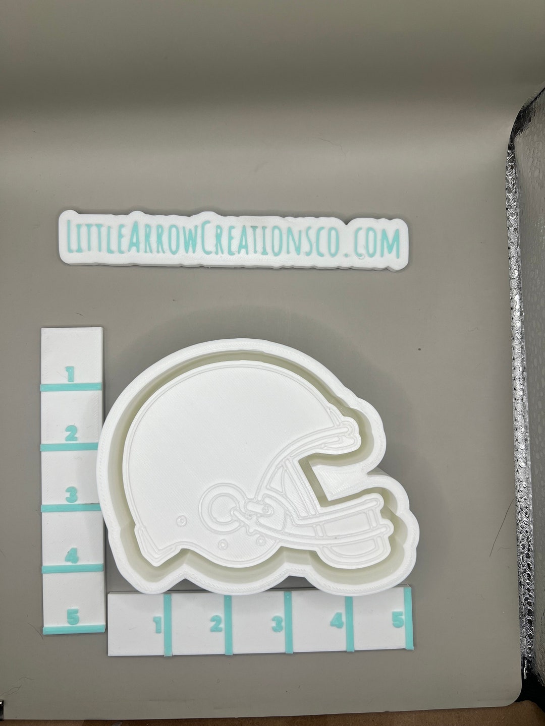 Football Helmet Silicone Car Freshie Mold - Etsy