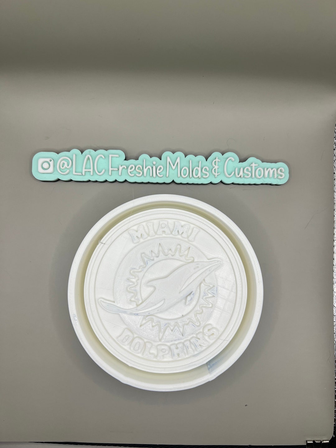 Miami Dolphins Silicone Freshie Mold - Etsy