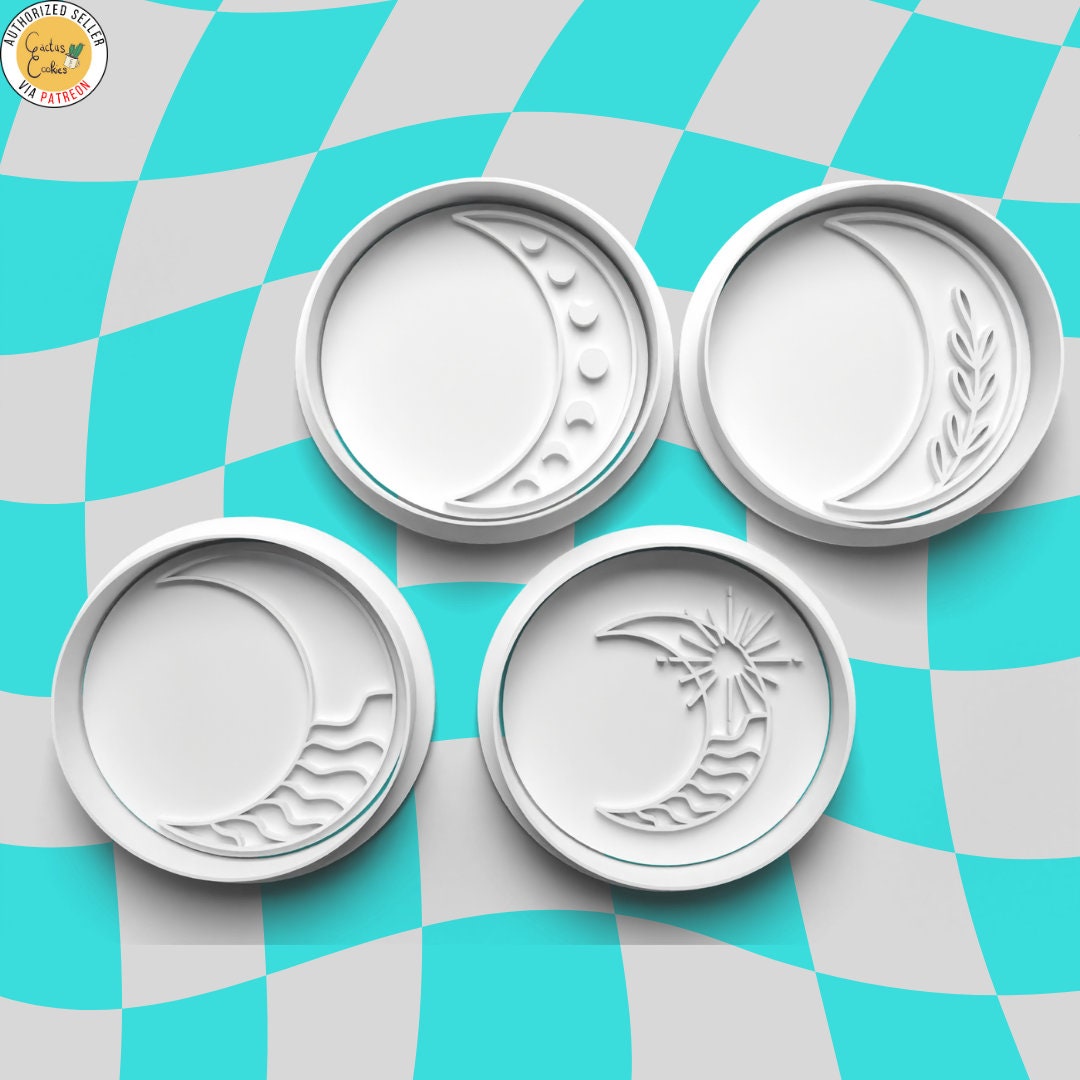 Moons Cookie Cutter Set - Etsy