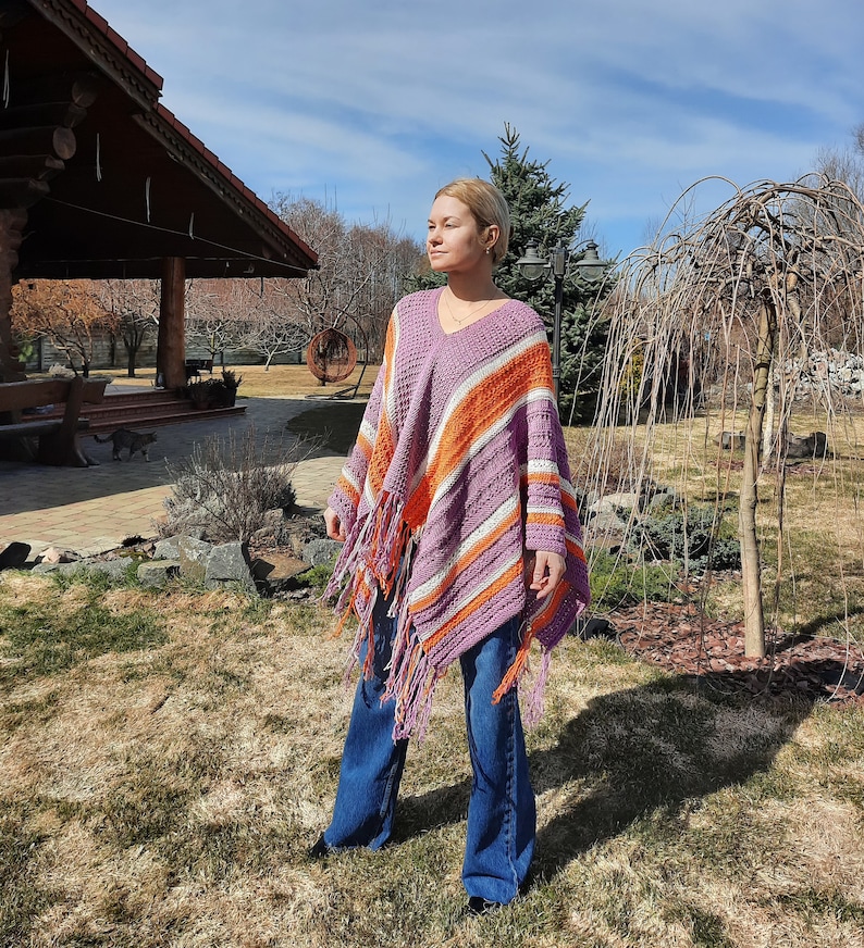 Soft Cuddly Poncho Cotton Poncho Summer Fall Poncho Women - Etsy