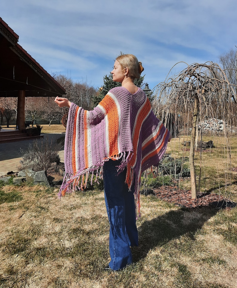 Soft Cuddly Poncho Cotton Poncho Summer Fall Poncho Women - Etsy