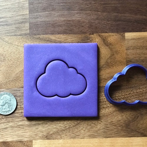 Moon Shape Polymer Clay Cutter I Texturio Cutters for Polymer - Etsy