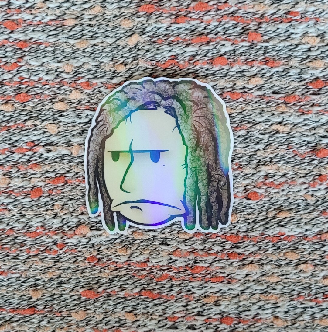 O'shade Ped off Holographic Emote Sticker - Etsy