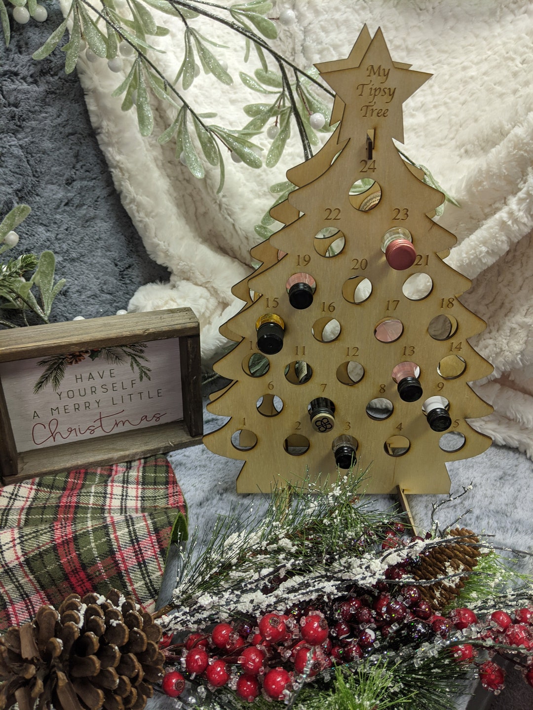Adult Advent Calendar, My Tipsy Tree - Etsy