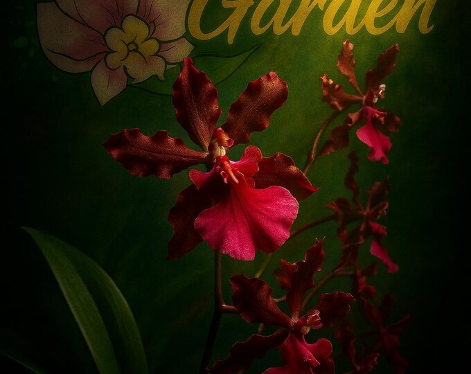 Oncidium Sharry Baby ‘red Fantasy’ – Seedling Orchid – Chocolate ...