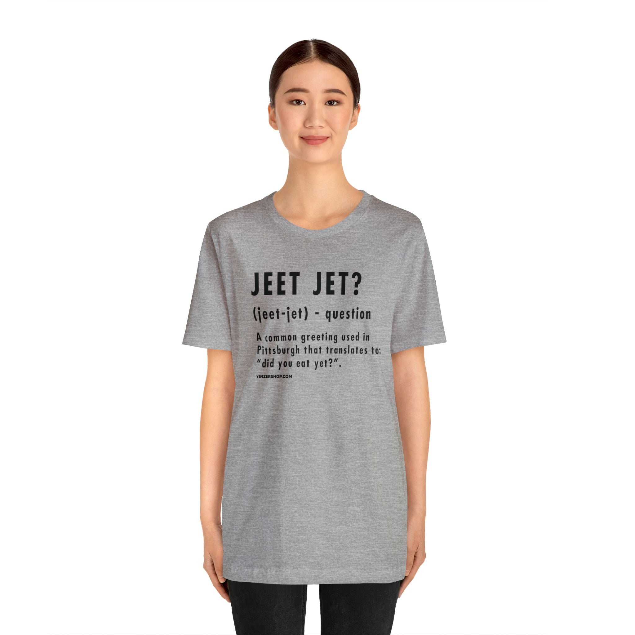 Pittsburghese Definition Series Jeet Jet Short Sleeve Tee - Etsy