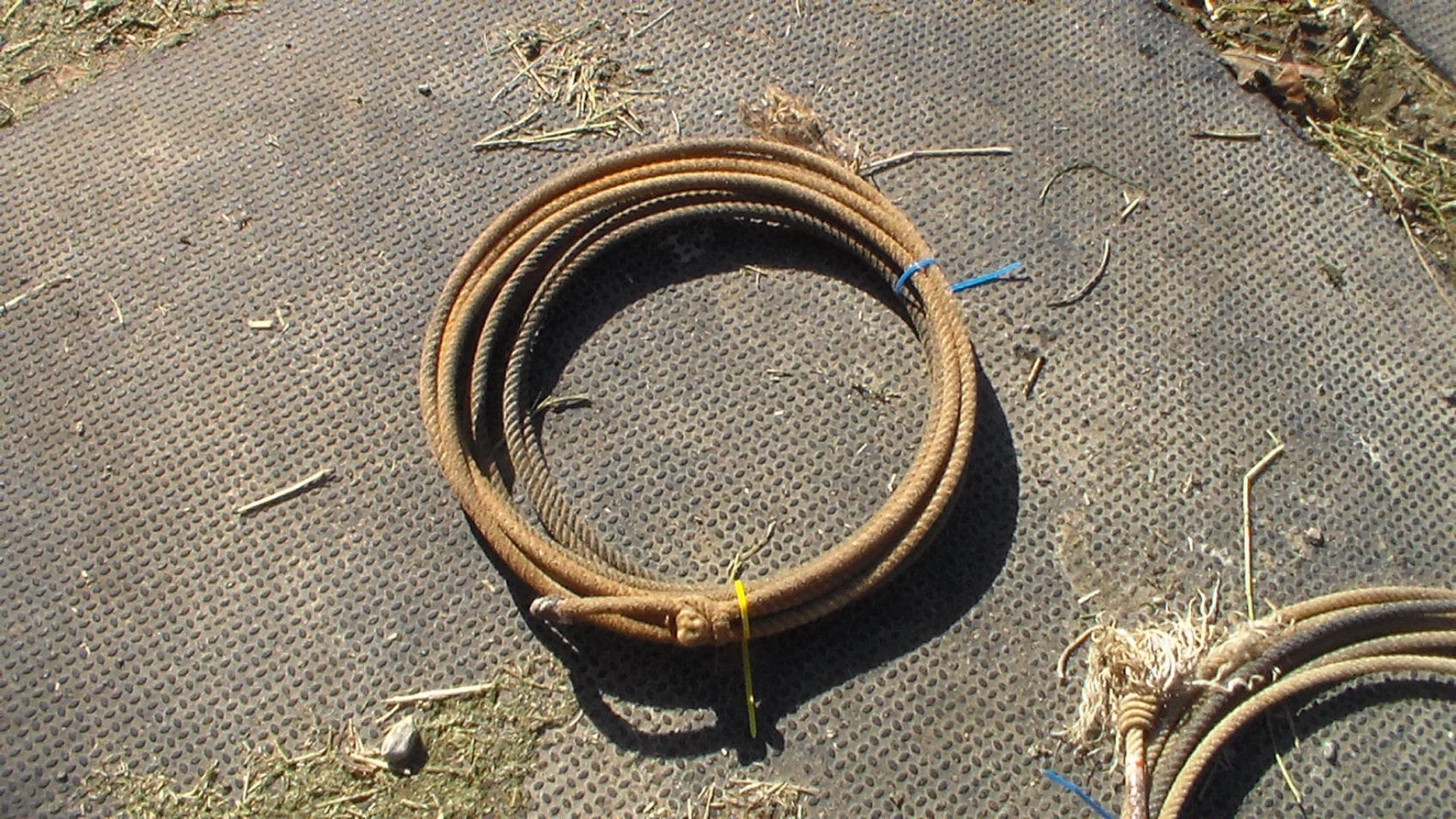 Real Used Cowboy Lariat-lasso Rope-western Decor-farmhouse Decor-rope ...