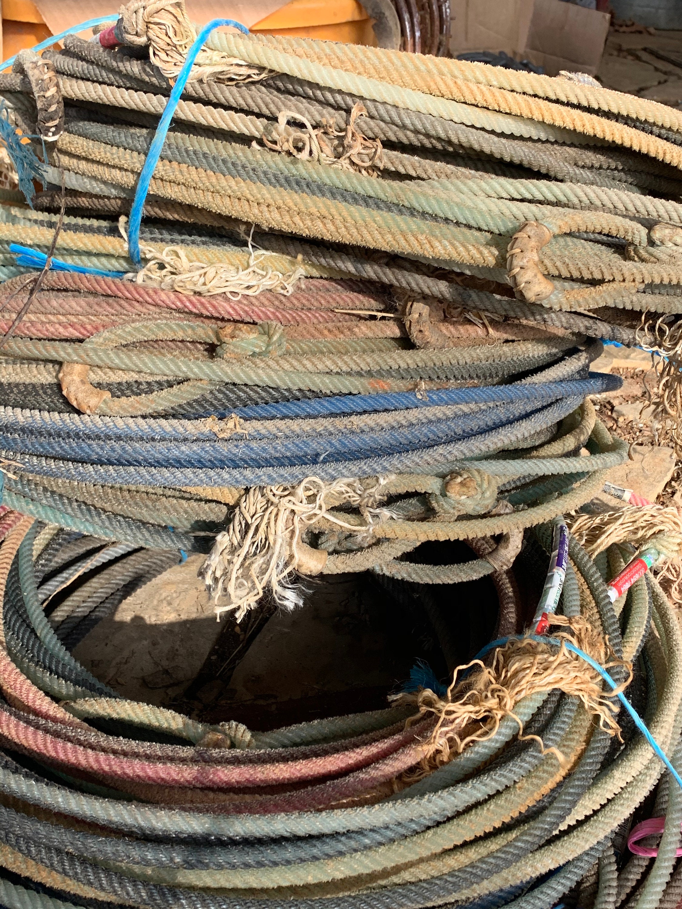 Real Used Cowboy Lariat-Lasso Rope-Western Decor-Farmhouse | Etsy