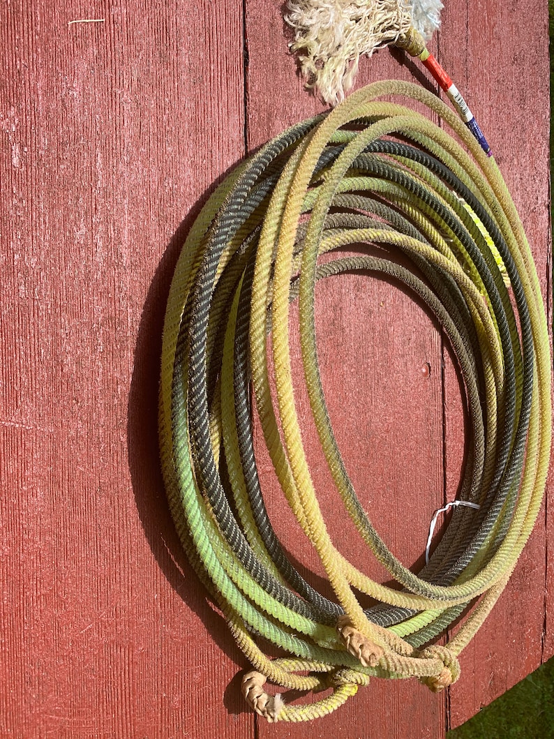Real Used Cowboy Lariat-Lasso Rope-Western Decor-Farmhouse | Etsy