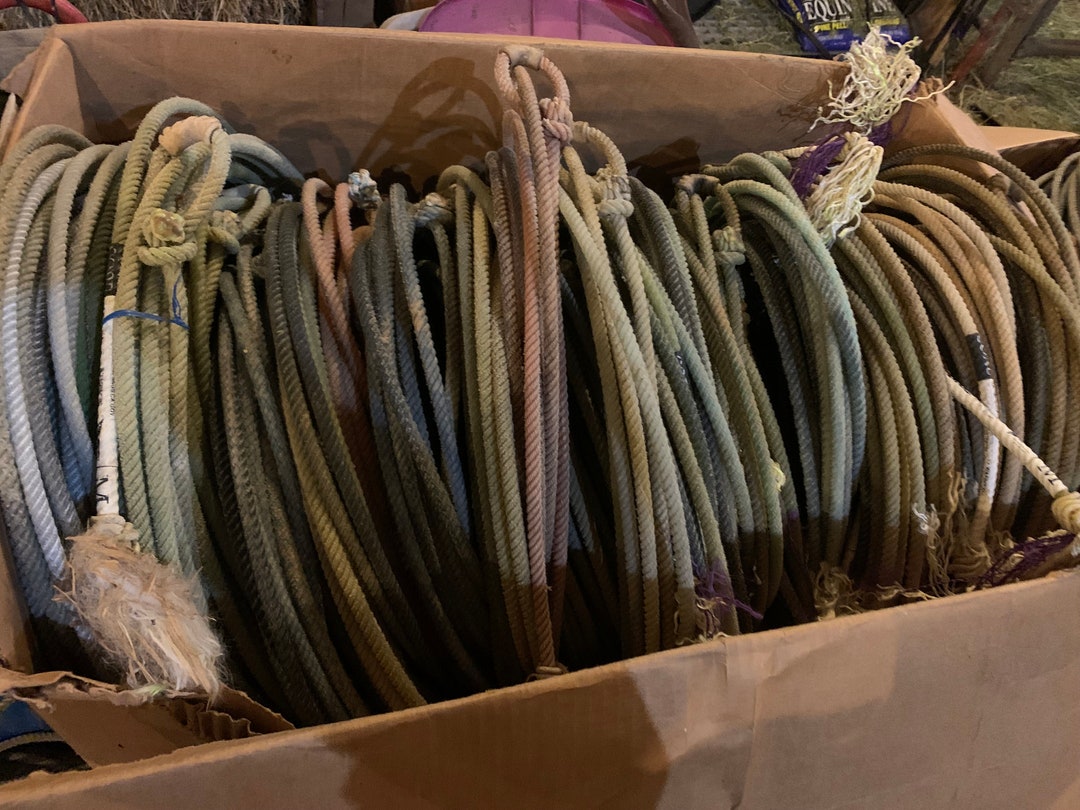 Usable Practice Cowboy Ropes-cowboy Lariat-usable Lariat-roping Rope ...