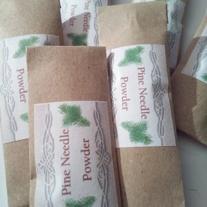Pine Needle Powder,7 Bags for 7 Days, 100% Natural - Etsy